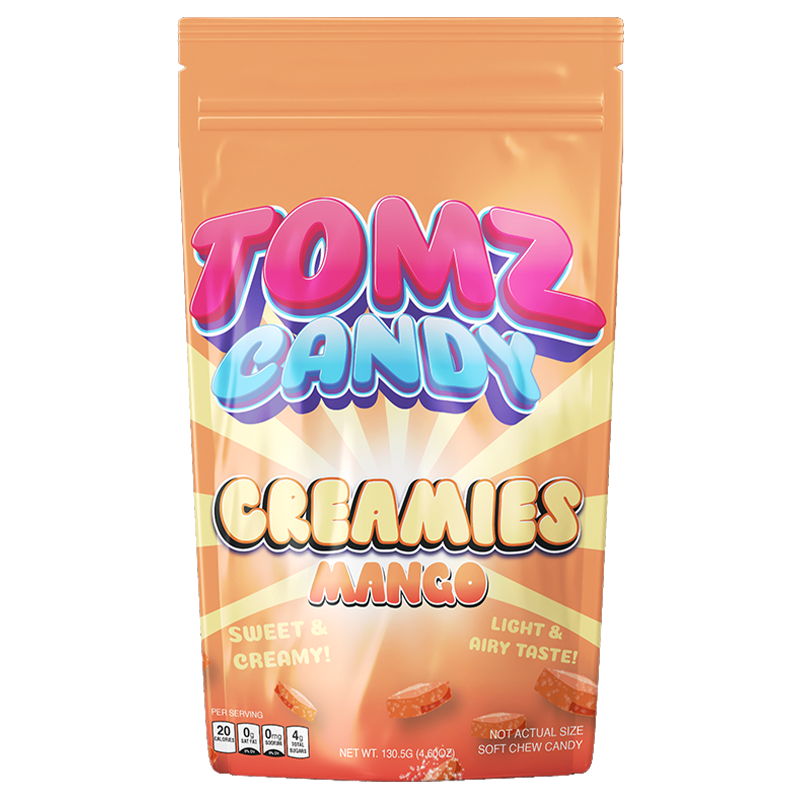 Tomz Candy | Mango Creamies 30 Servings | Tomz Candy